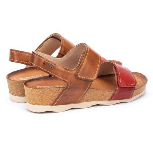PIKOLINOS | Shoes | Pikolinos Mahon 0 Calfskin Leather Open Toe Coral ...